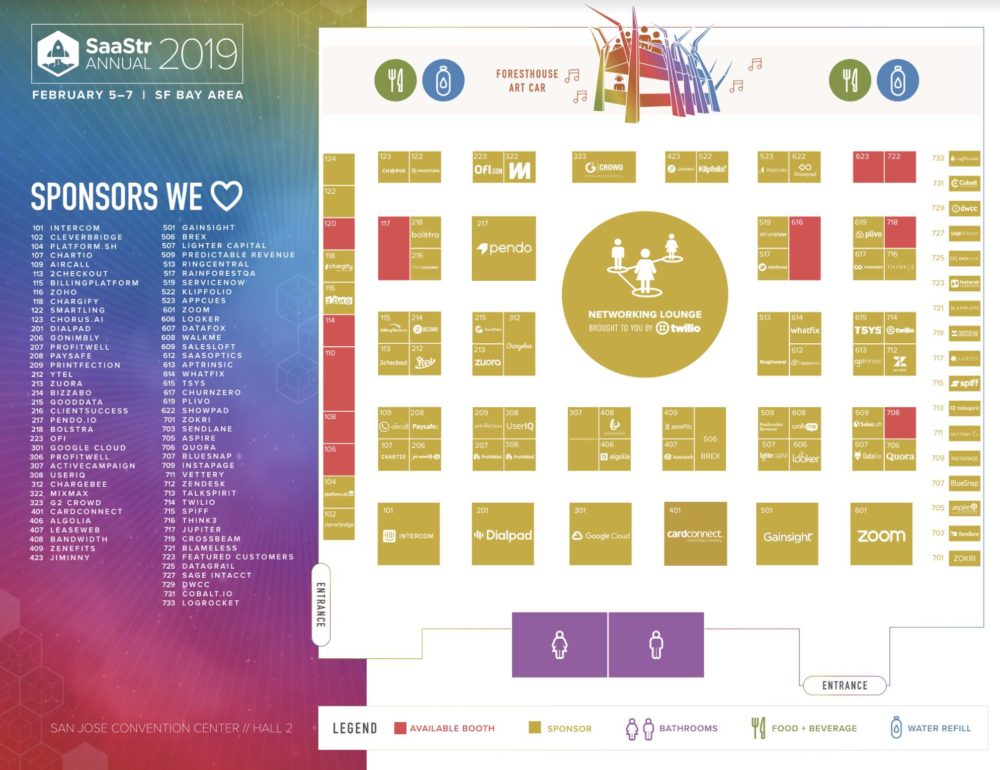 Only 9 Booths Left For 2019 Saastr Annual Saastr