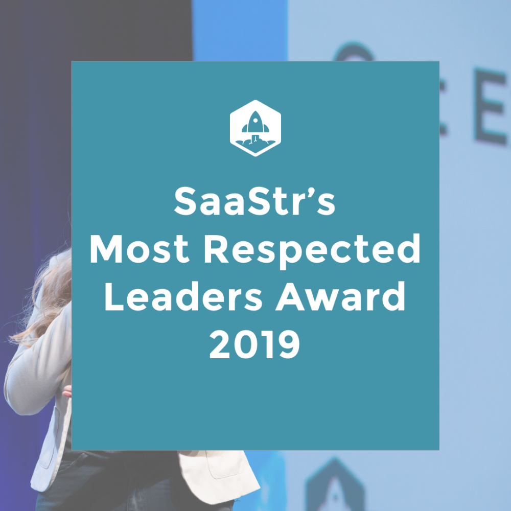 SaaStr's Most Respected Leaders Awards 2019: The Top Ten | SaaStr