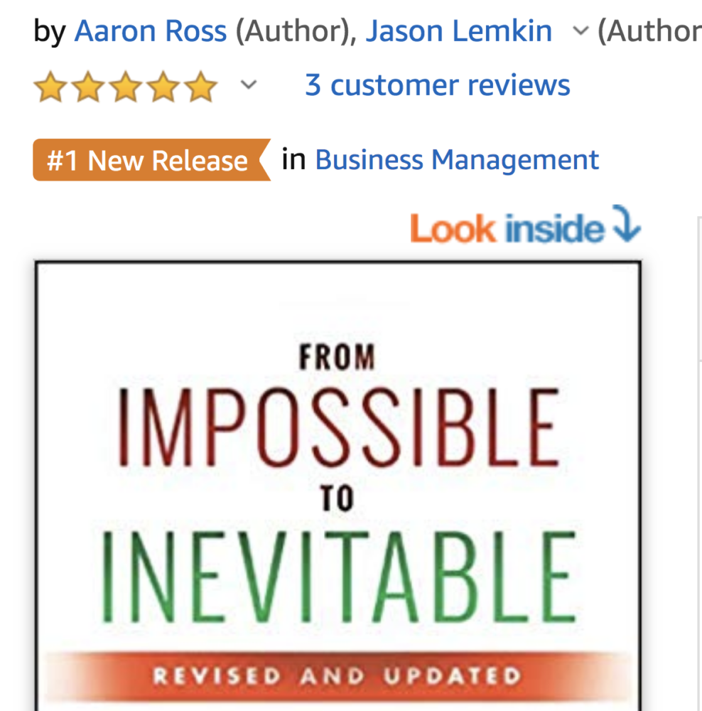 From Impossible to Inevitable, 2nd Edition, is Out in Hardcover and #1 ...