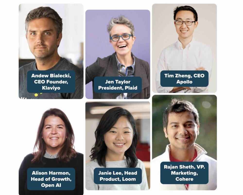 Join the CEOs and CXOs of Klaviyo, Procore, Apollo, Bill, Atlassian ...